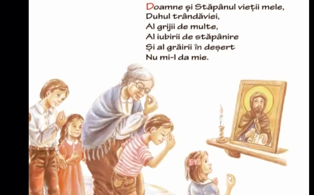 RUGĂCIUNEA SF. EFREM SIRUL | TÂLCUIRE PENTRU COPII - ATITUDINI ...