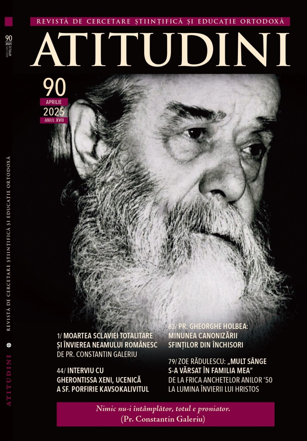 Revista ATITUDINI - Mănăstirea Paltin
