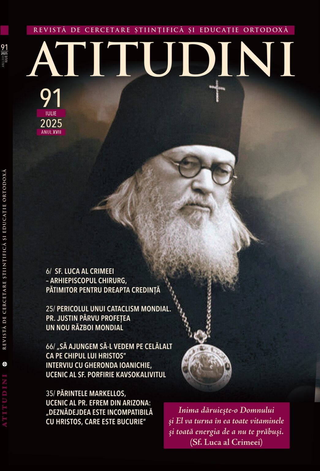 Revista ATITUDINI - Mănăstirea Paltin